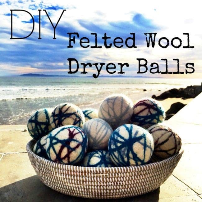 Friday Favorite: DIY Felted Wool Dryer Balls