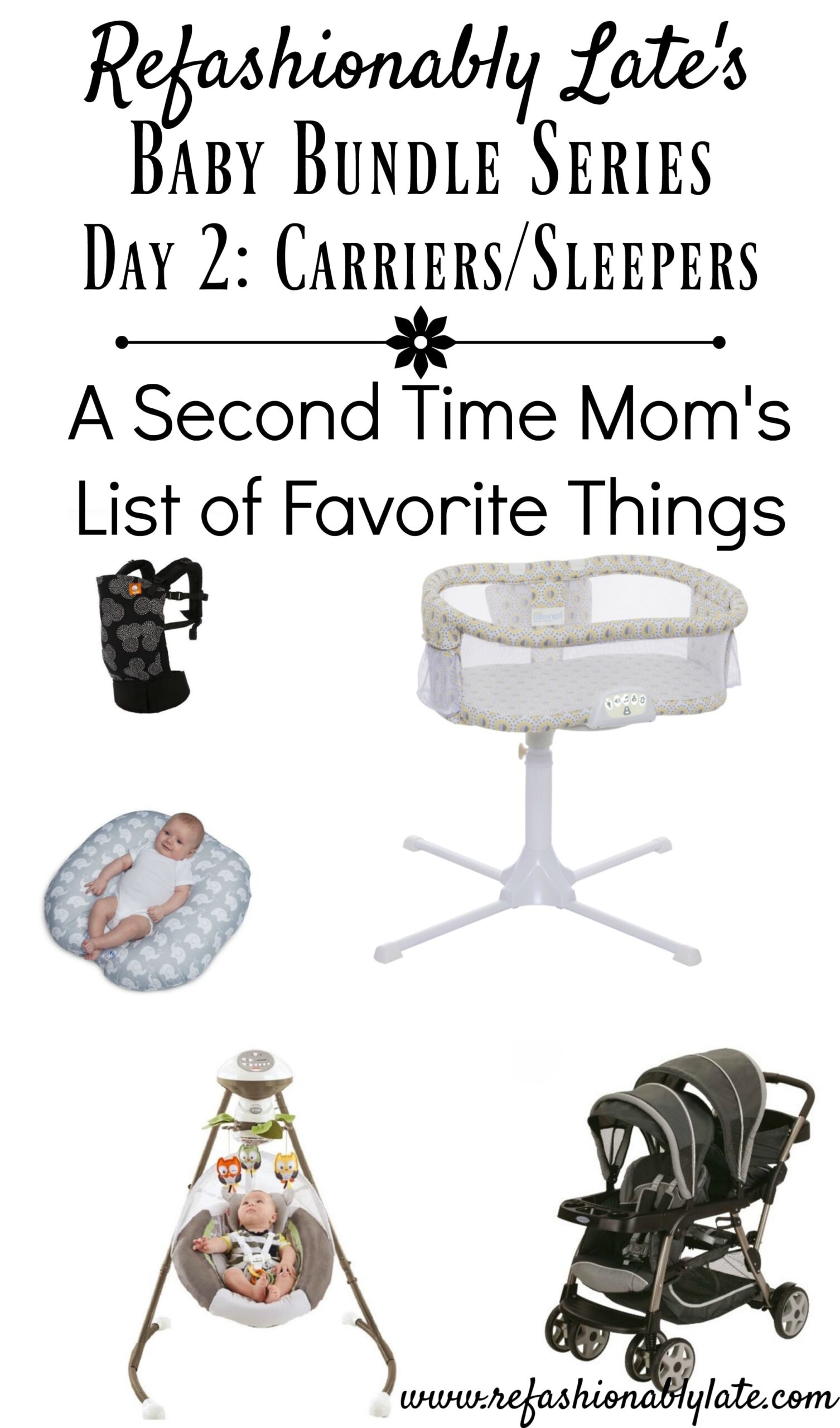 Baby Bundle Series: Carriers/Sleepers